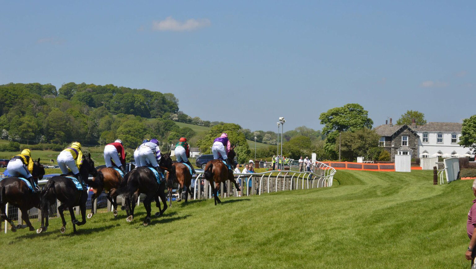 Cartmel racecourse - The Terrace Windermere
